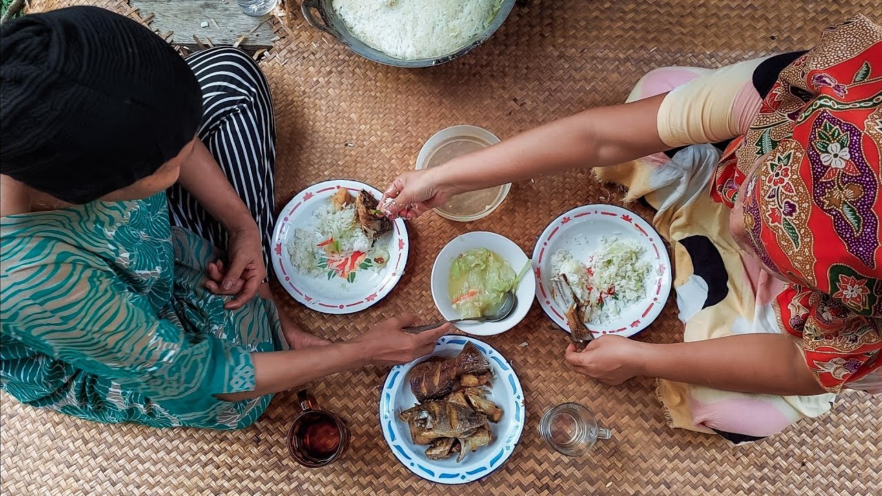 suasana di desa dayak, hidup enak makan enak, masak sederhana garut ...