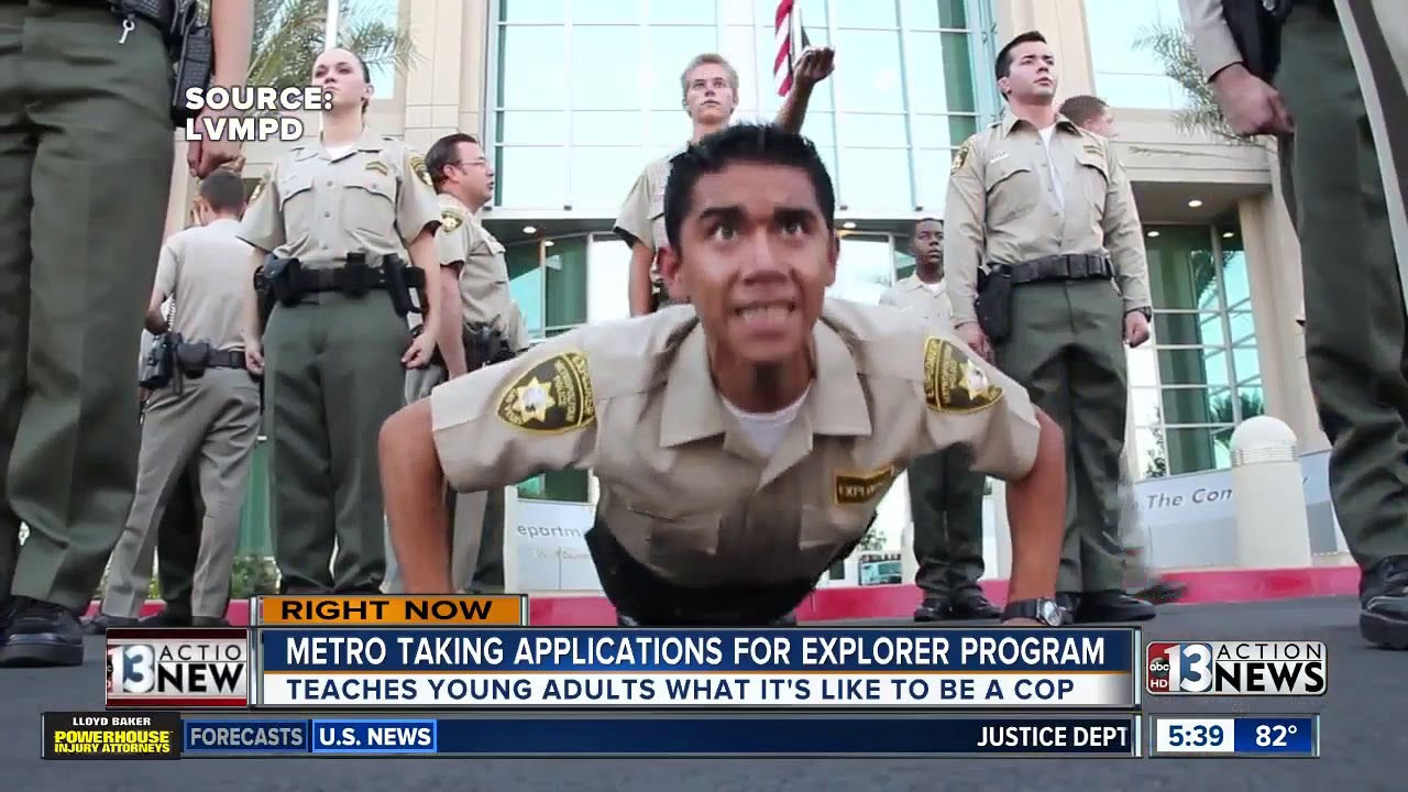 LVMPD taking applications for Explorer Program - YouTube