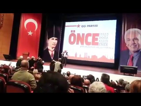LEVENT KIRCA İŞÇİ PARTİSİ İSTANBUL BELEDİYE BAŞKAN ADAYI