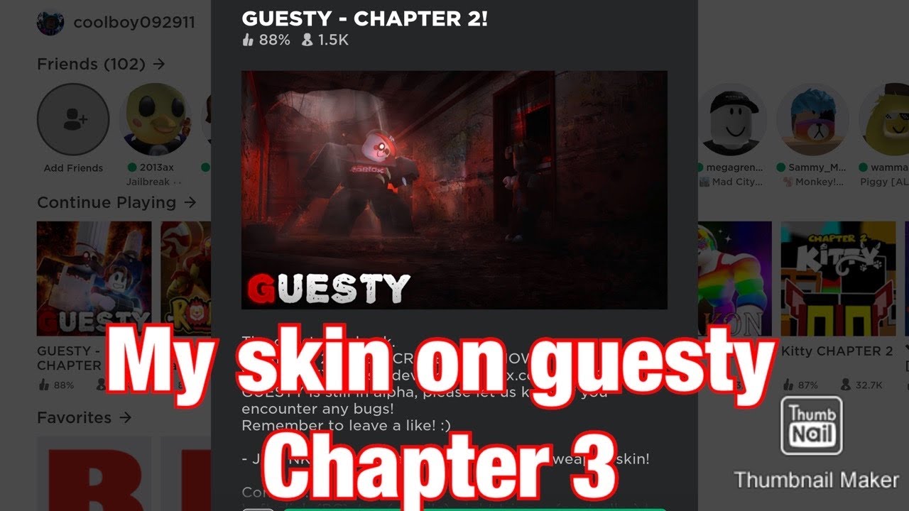 COOLBOY092911 guesty skin - YouTube