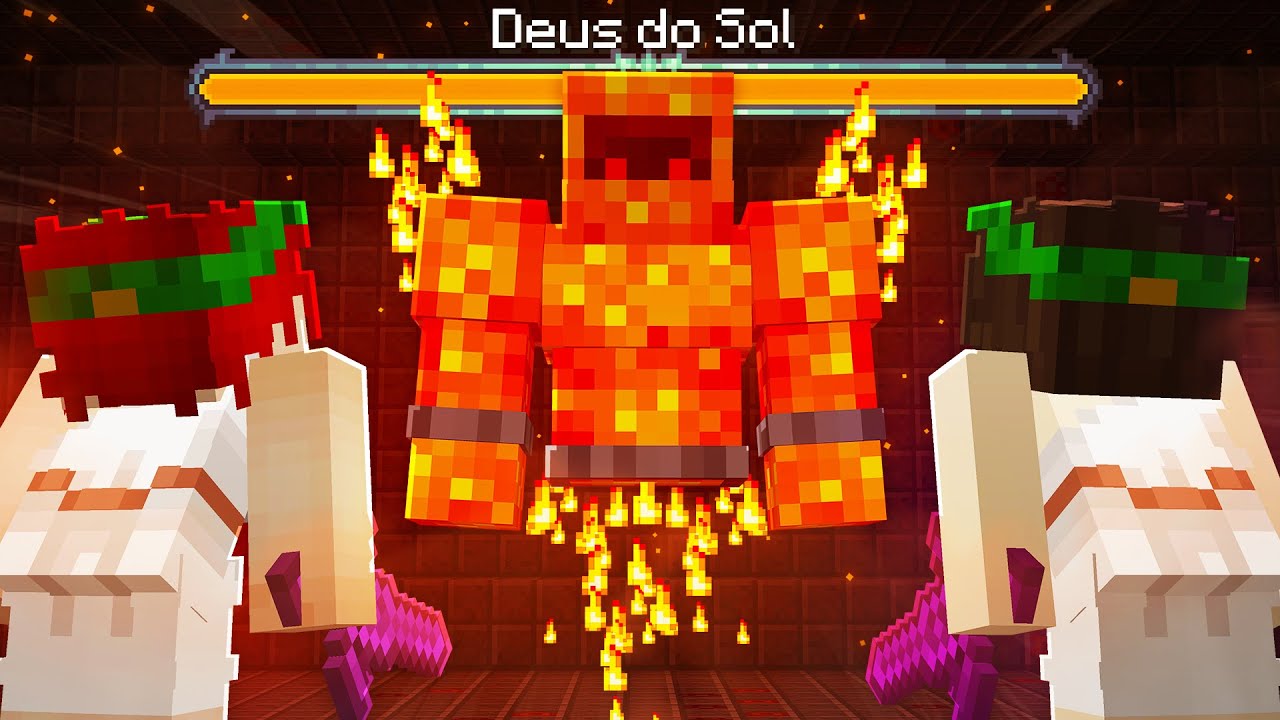 O CHEFE MAIS FORTE DO AETHER!! O DEUS DO SOL - Minecraft Aether Ep.8 - YouTube