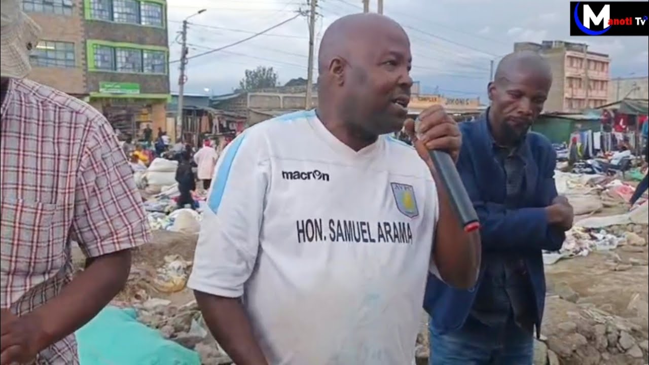 Sauti ya Ground Kaptembwo: MP Samuel Arama vile amesimama na sisi ...