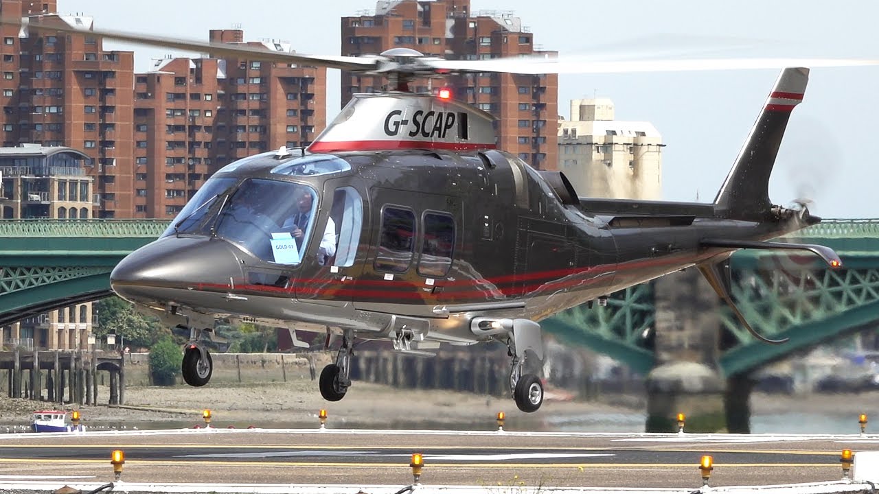 Luxurious Leonardo (Agusta Westland) AW109 SP Grand New | Landing and ...