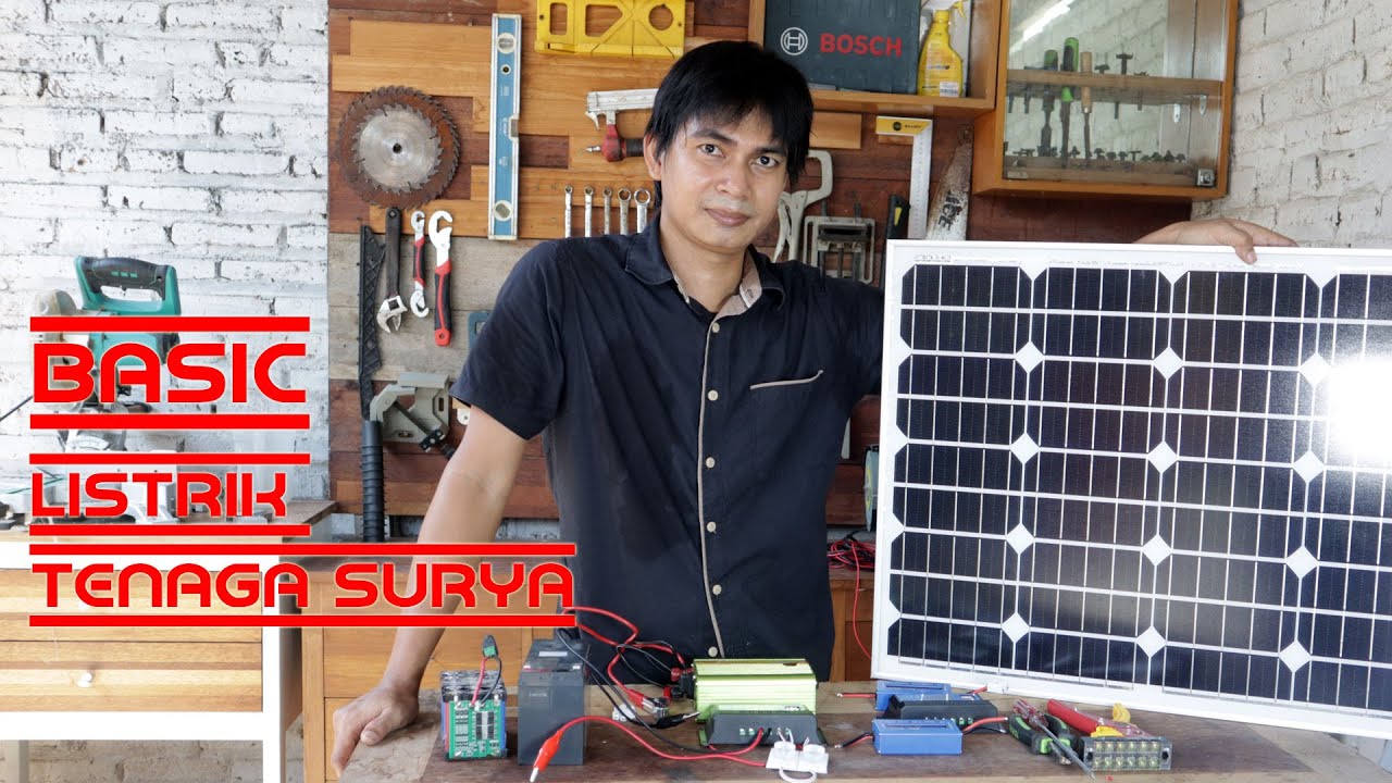 Merakit Listrik Tenaga Surya untuk Pemula dengan Mudah dan Murah - YouTube