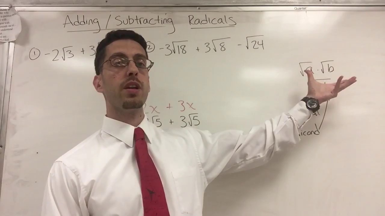 How To Add subtract Radicals YouTube how-to-add-subtract-radicals-youtube