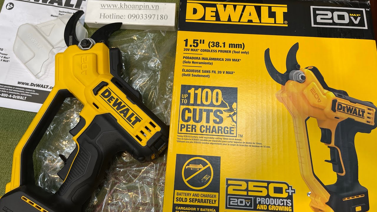 Review dewalt DCPR320 | máy cắt cành dewalt DCPR320 20v new body 3tr6 # ...