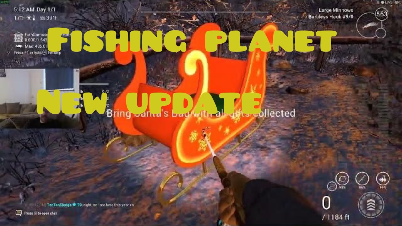 Fishing Planet NEW UPDATE FIND SANTAS SLAY & BAG - YouTube