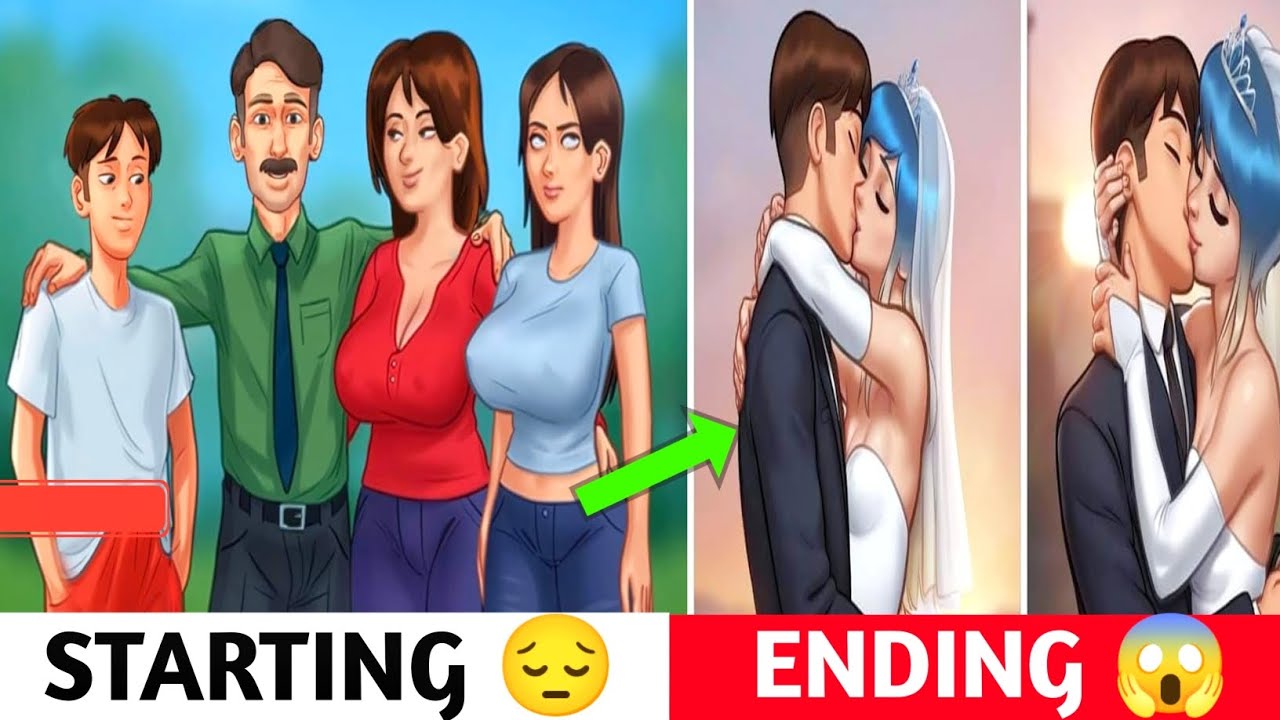 THE JOURNEY OF SUMMER TIME SAGA| STARTING TO ENDING OF SUMMER TIME SAGA ...