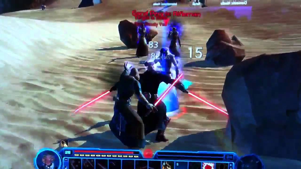 E3 2011 Sith Marauder Gameplay - YouTube