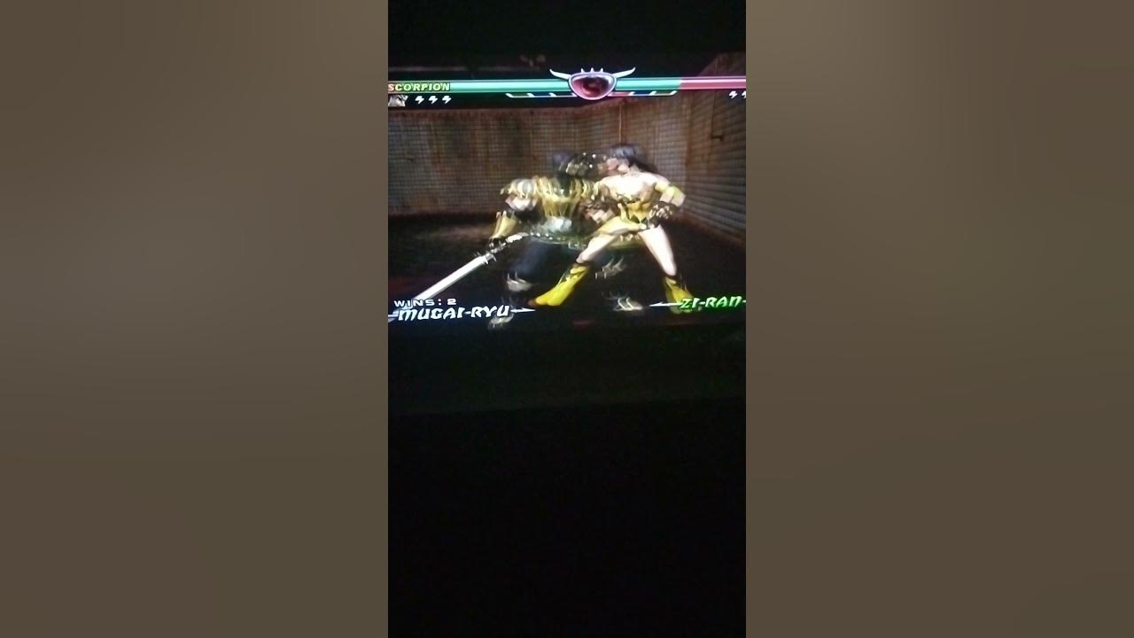 Mortal Kombat Deception Scorpion vs Tanya Max Difficulty Nintendo GameCube 1 Round - YouTube