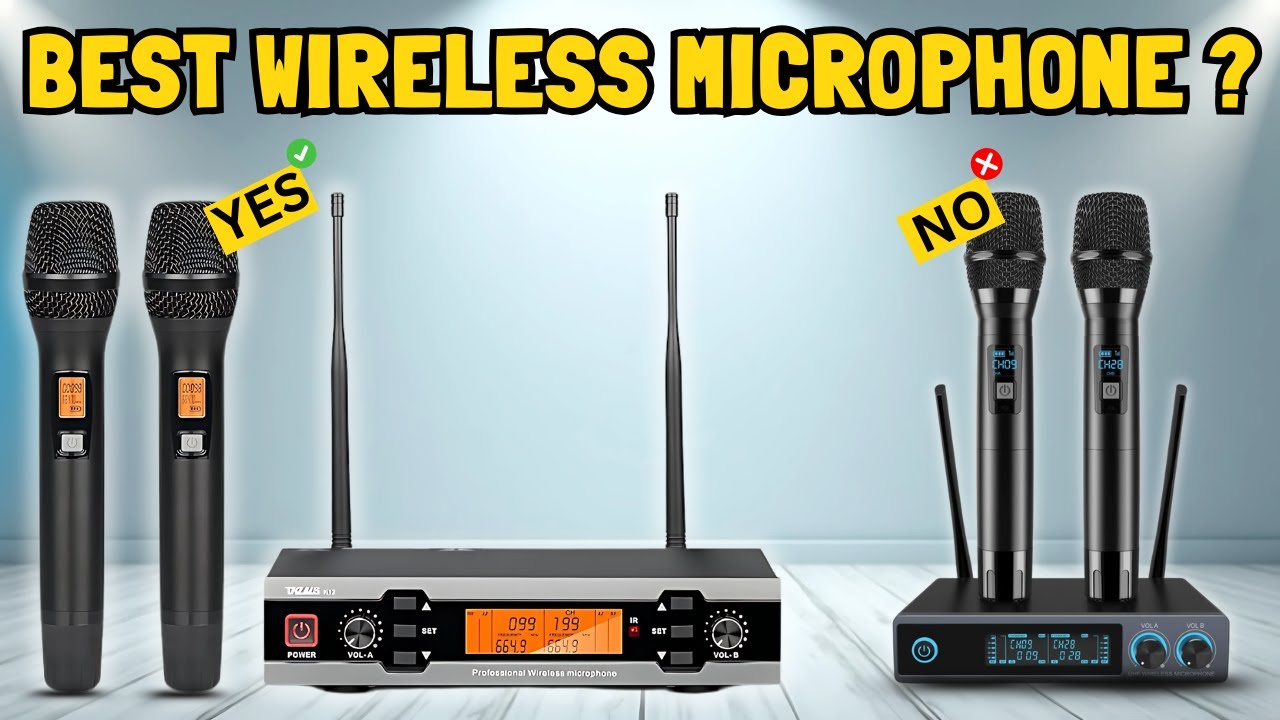 Best Wireless Microphone System for Karaoke, Parties & Events! | Full ...