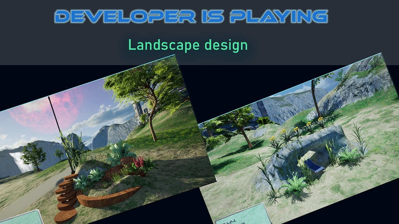 Trinity Building Editor, Landscape design, Developer plays, Gameplay ...