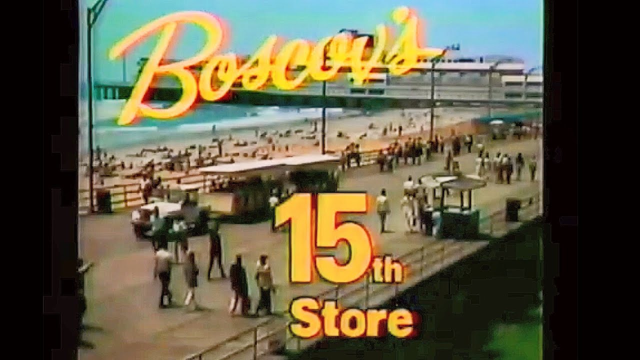 BOSCOV'S Commercial 1988 Atlantic City 15th Store Grand Opening - YouTube