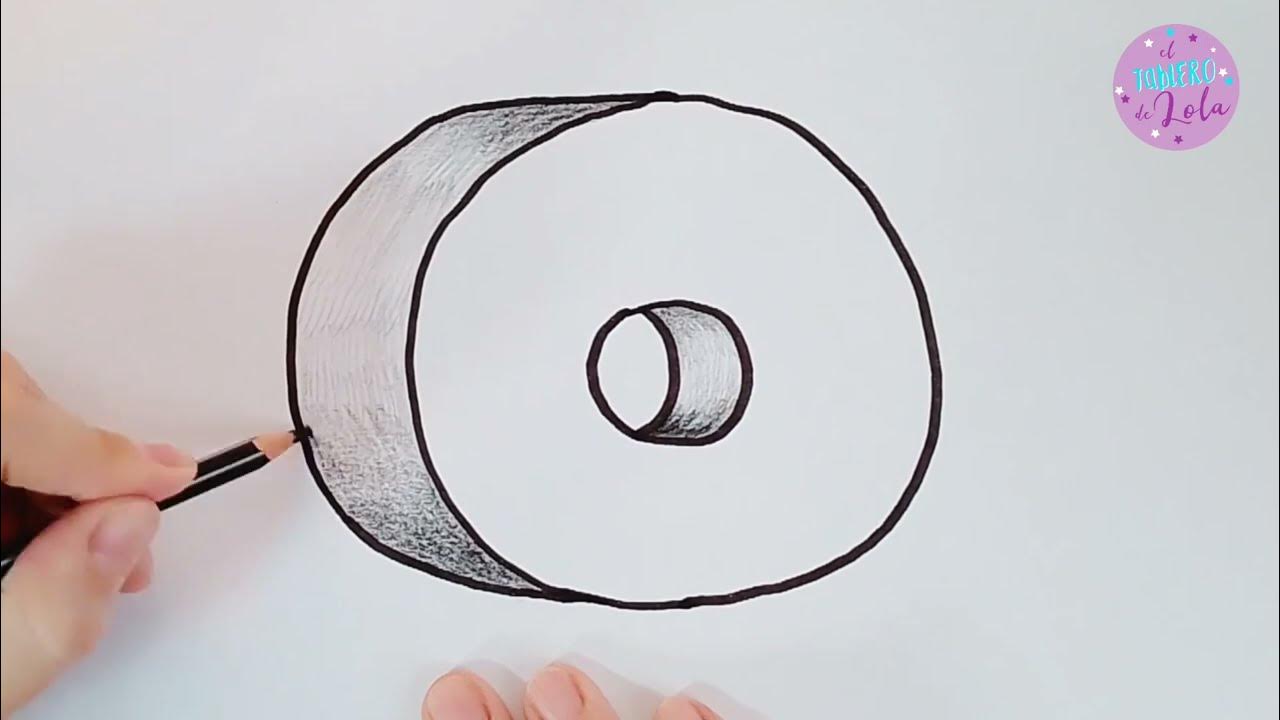 CÓMO DIBUJAR LA LETRA "O" 3D en ESTILO CÓMIC - YouTube