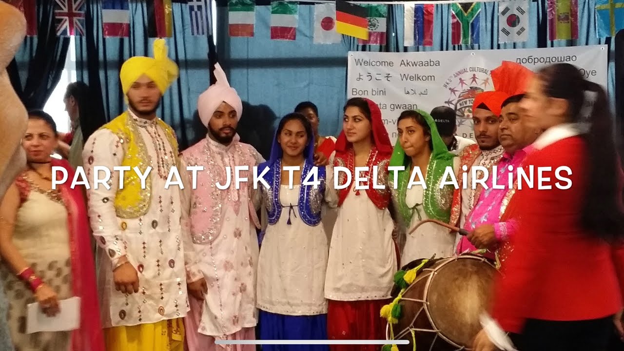 Delta Airlines Party At Jfk October 28 2015 - YouTube