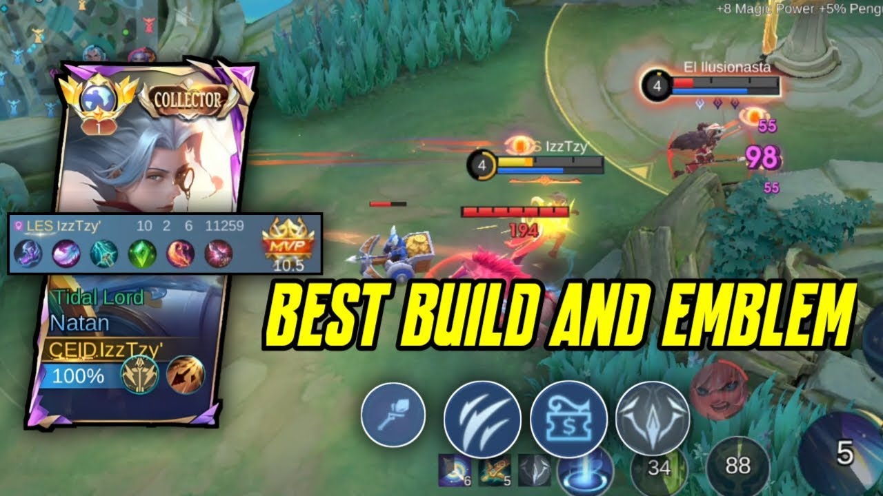 NATAN TOP GLOBAL ROTASI - CARA MAIN NATAN GOLD LANE - BEST BUILD NATAN ...