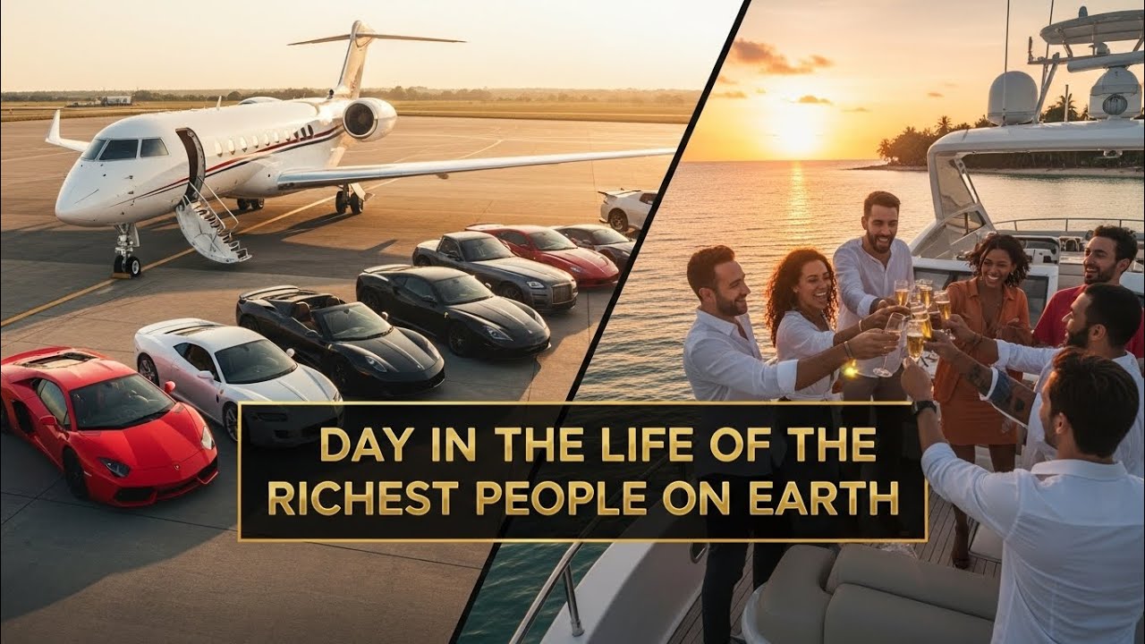 Day in the Life of the Richest People on Earth#BillionaireLifestyle # ...