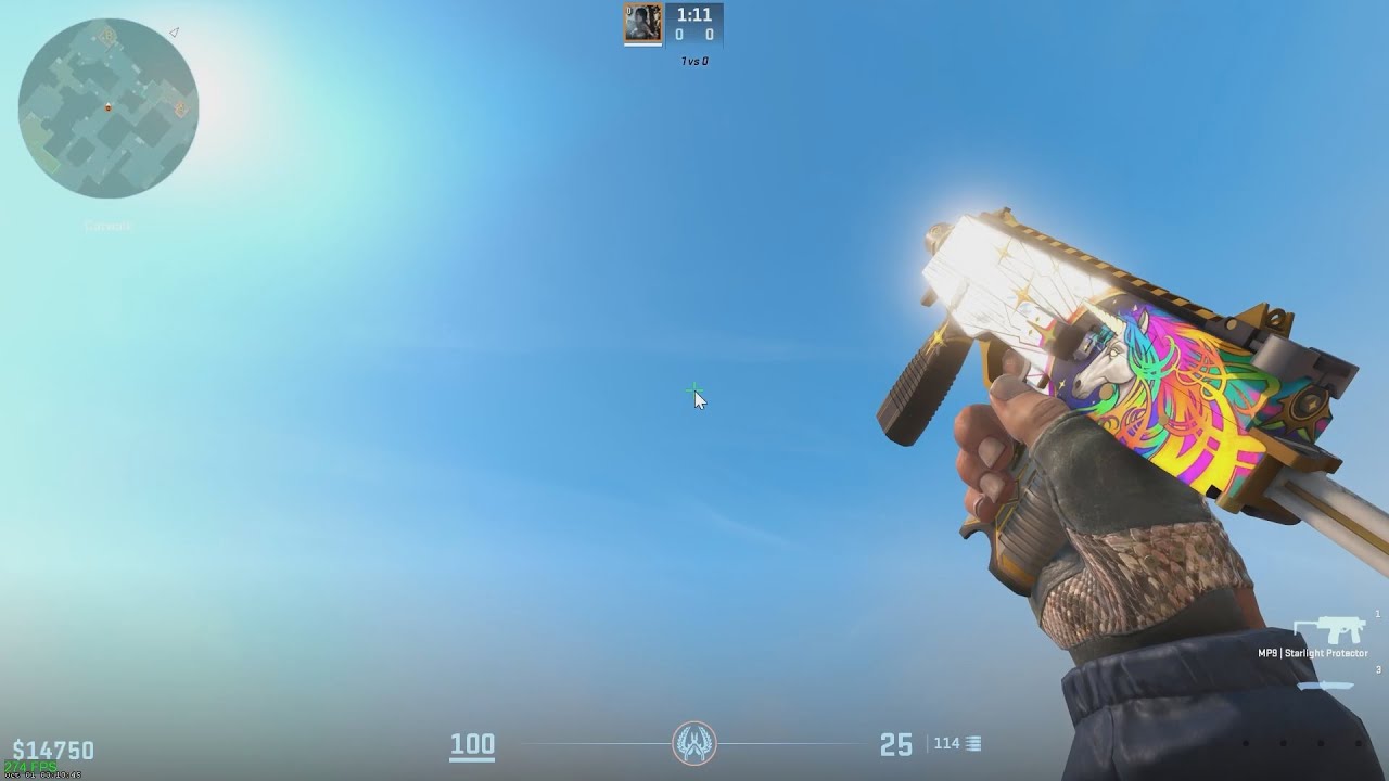 They fixed the MP9 | Starlight Protector (Factory New) in CS2 looks ...