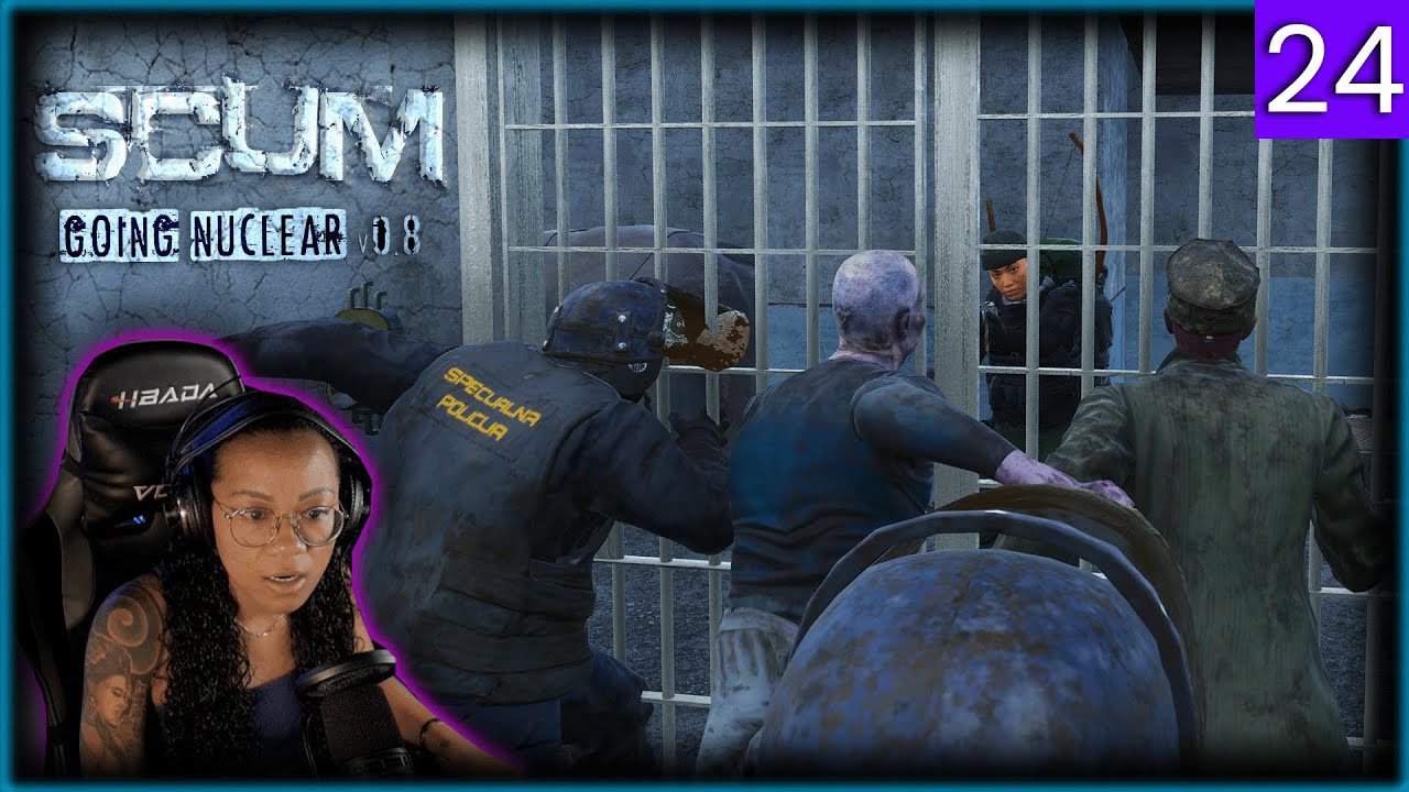 This Prison is Scary as Hell | SCUM 0.8 Single-Player Gameplay EP 24 ...