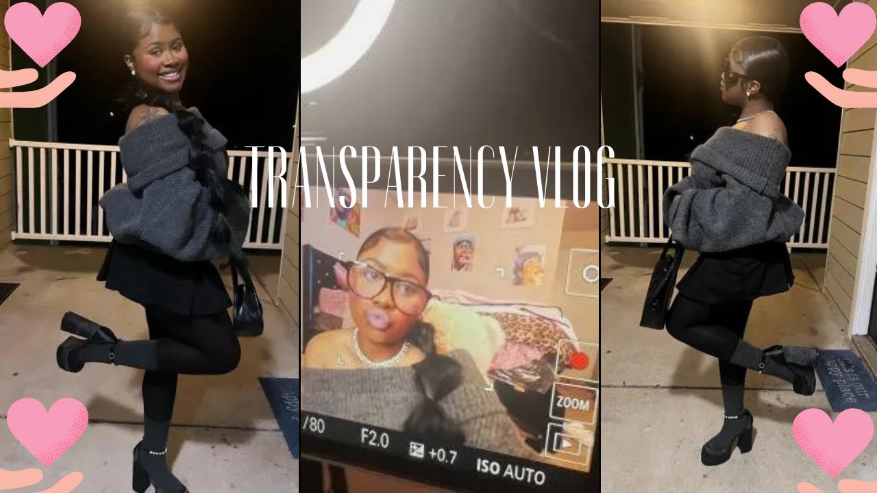 Video Diaries Episode 1: Transparency V L O G - YouTube