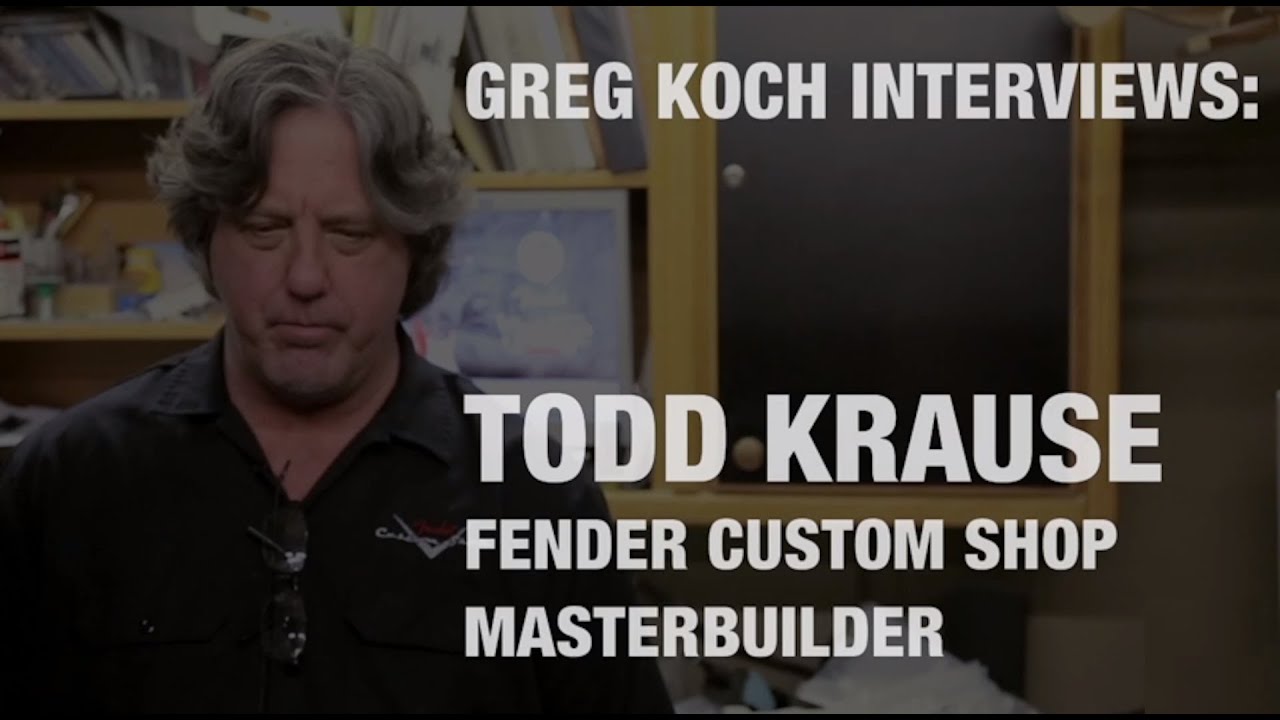 Fender Custom Shop Factory Tour • Interview w/ Masterbuilder Todd ...