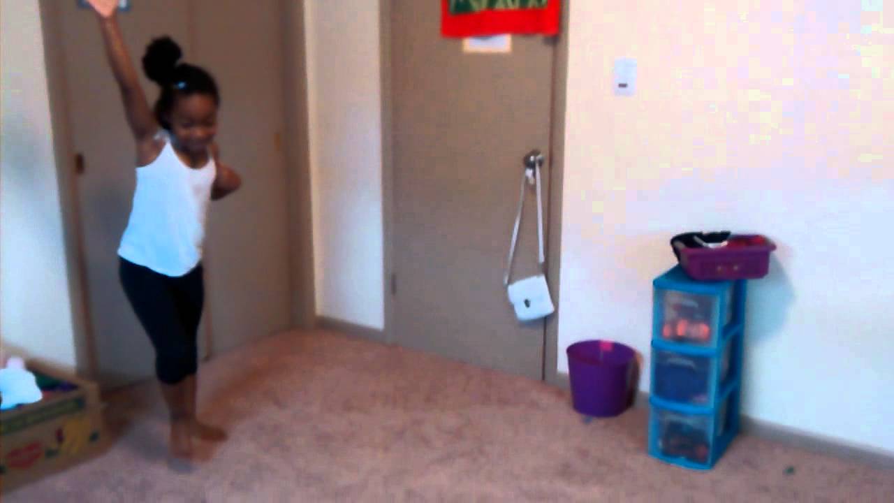 Teaching My Sister Gymnastics Youtube