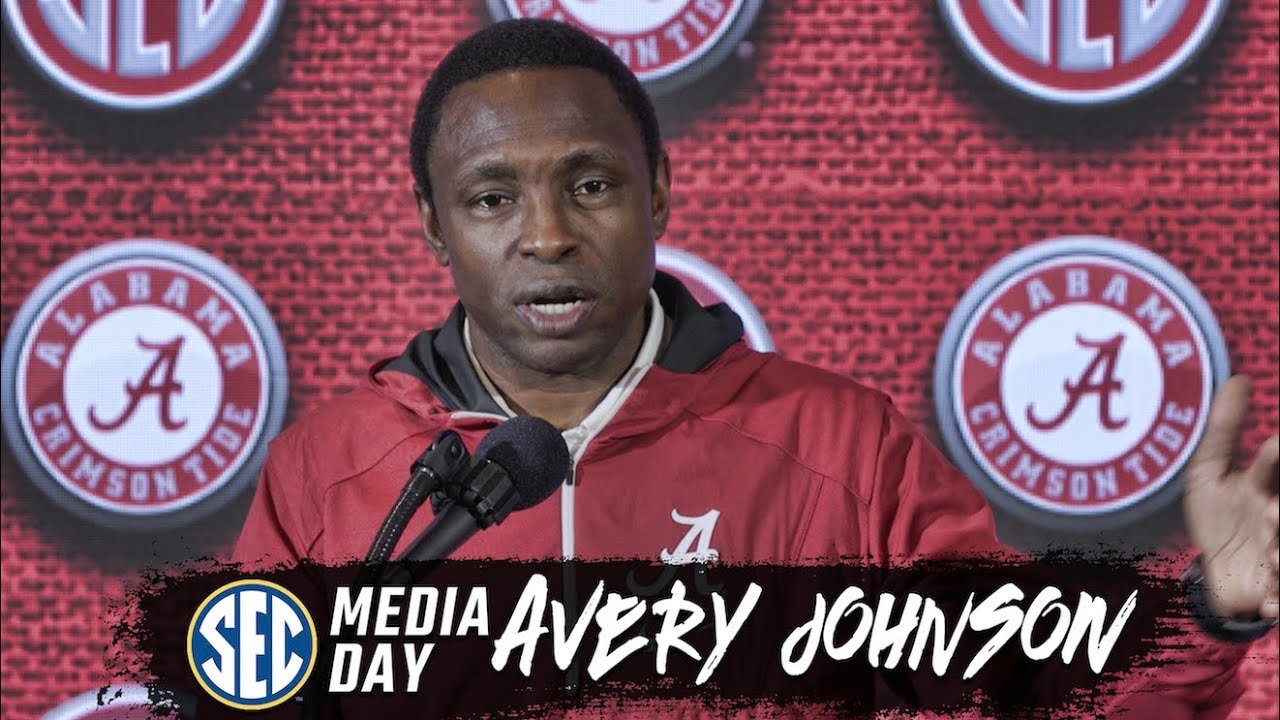 Alabama's Avery Johnson speaks at SEC Basketball Media Day - YouTube