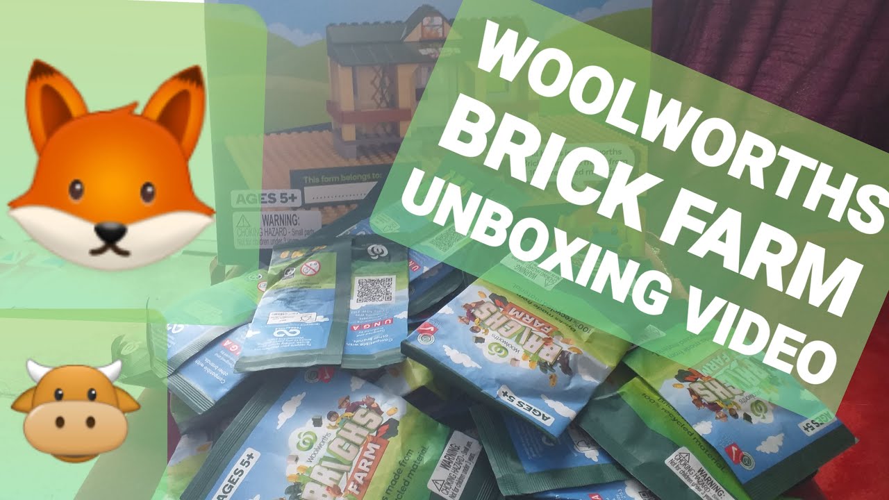 RA52 Woolworths Bricks Farm unboxing (Australia edition) - YouTube