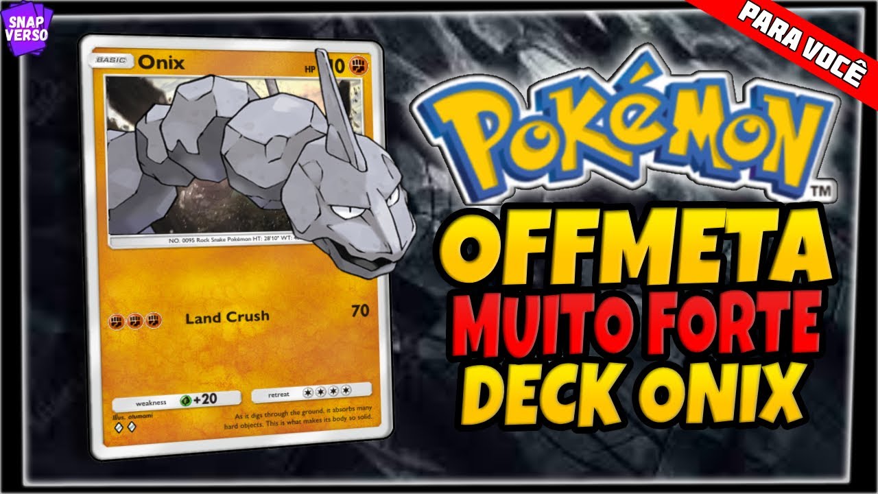 100% DE VITÓRIA COM O DECK DE ONIX !!! || POKÉMON TCG POCKET - YouTube