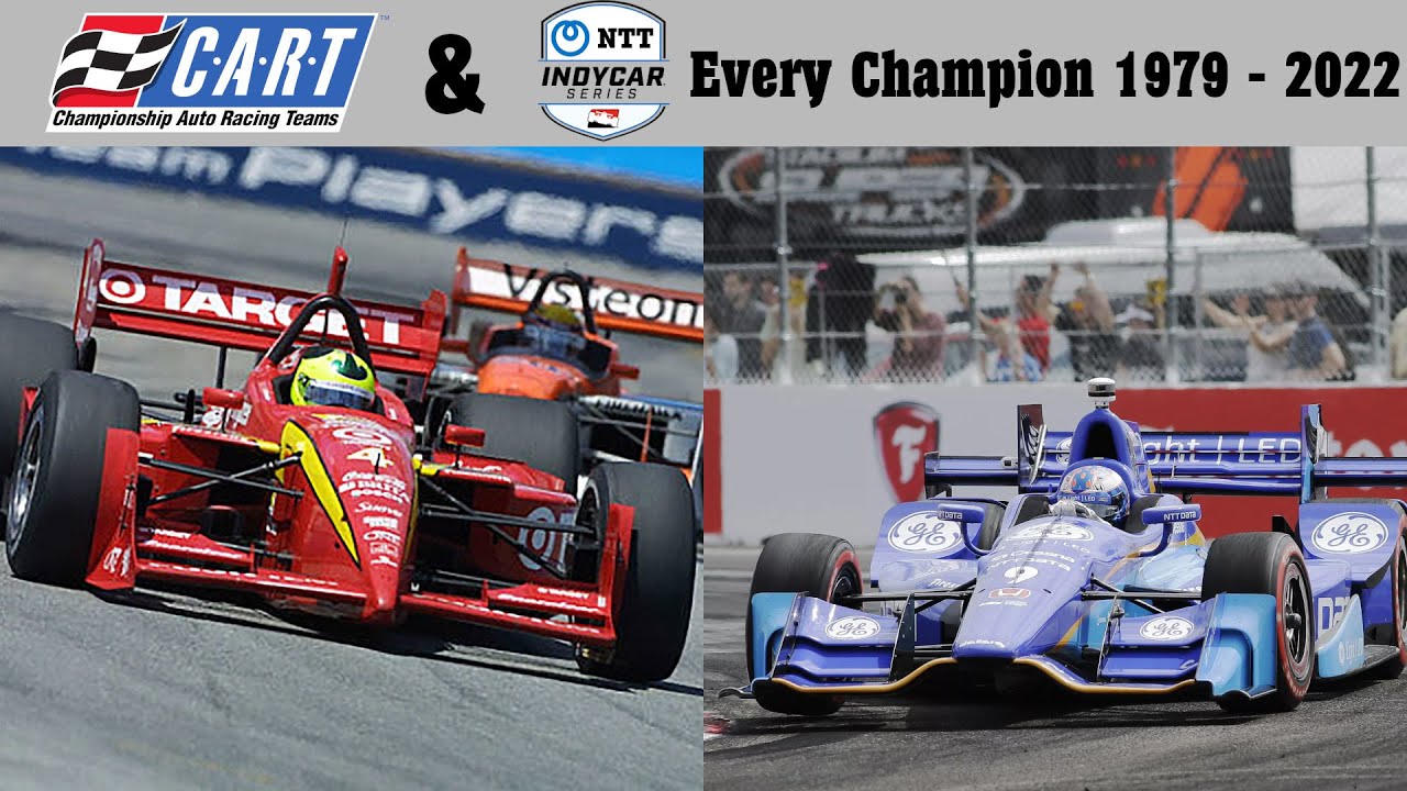 Indycar & CART Racing | Every Champion (1979 - 2022) - YouTube
