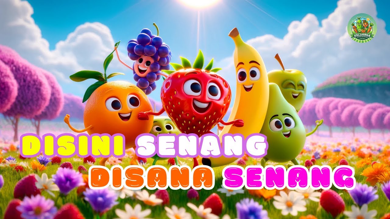 Disini Senang Disana Senang 😀 | Lagu Anak Indonesia - YouTube