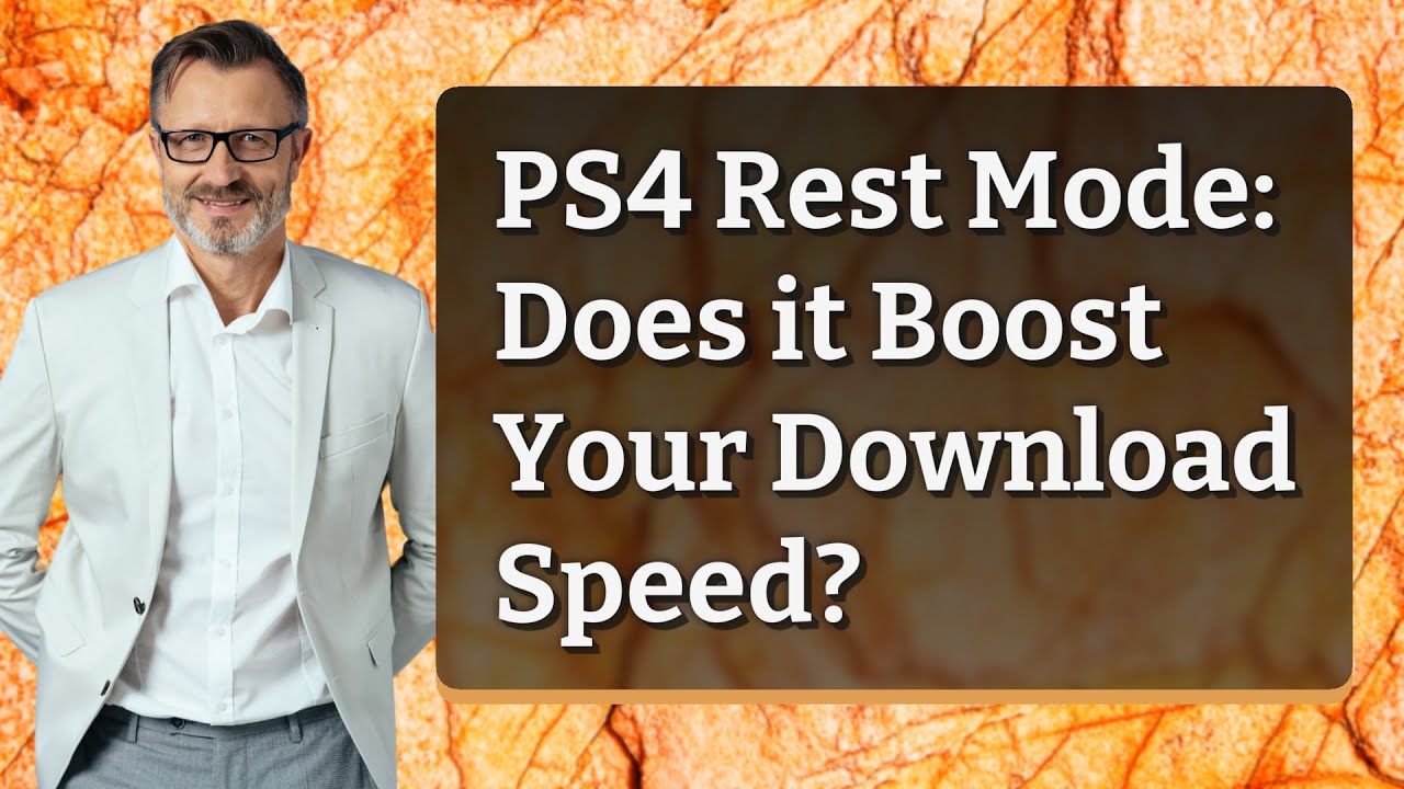 PS4 Rest Mode: Does it Boost Your Download Speed? - YouTube