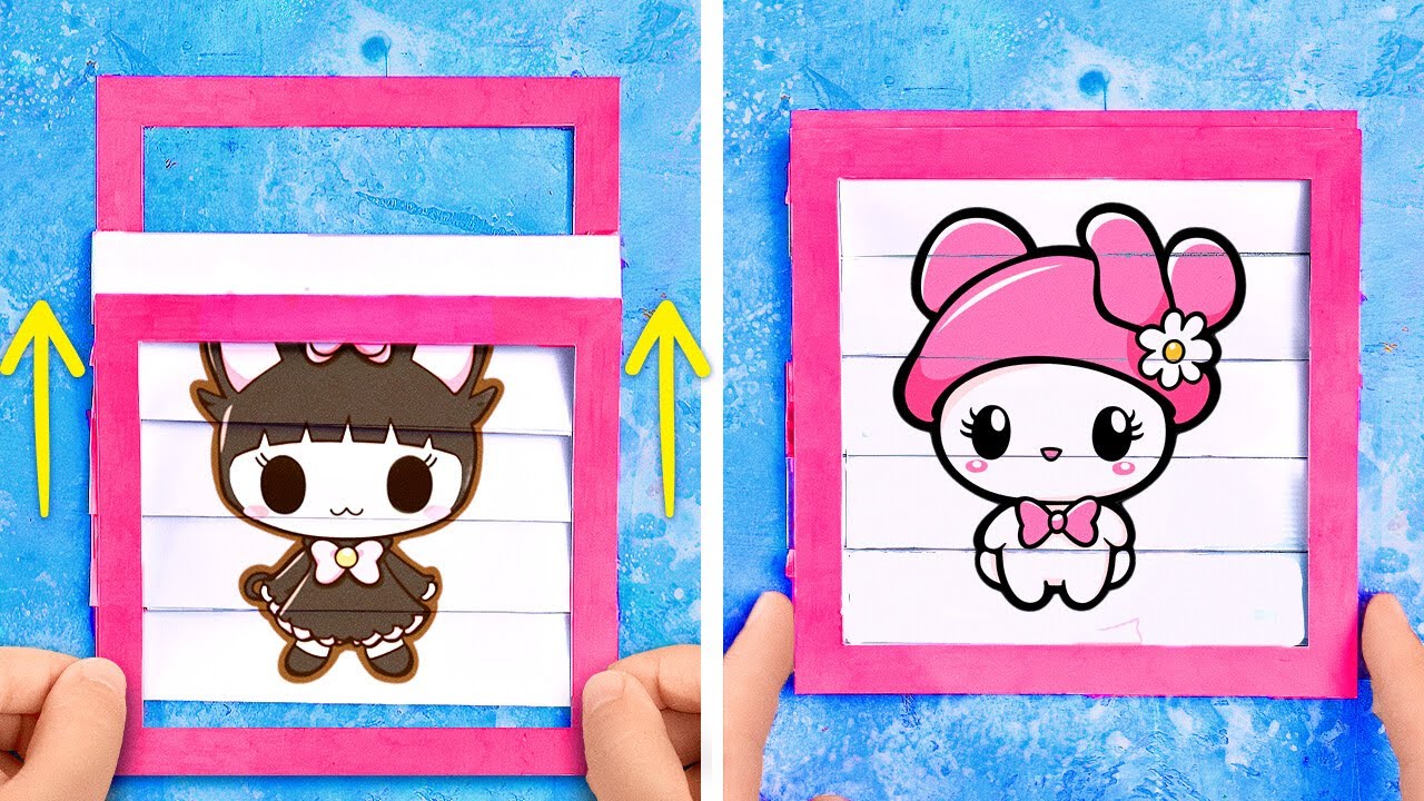 مشاريع يدوية ممتعة بالورق والكرتون 📦💖 أفكار حرفية سهلة - YouTube