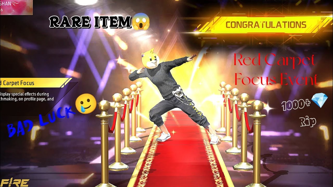 Red Carpet Focus Event || Free Fire New Event😎 - YouTube