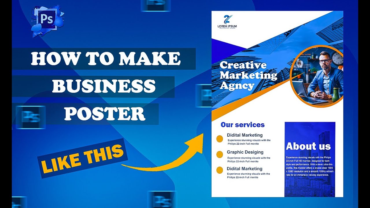 How to Create a Professional Flyer in Photoshop (Restaurant Flyer ...