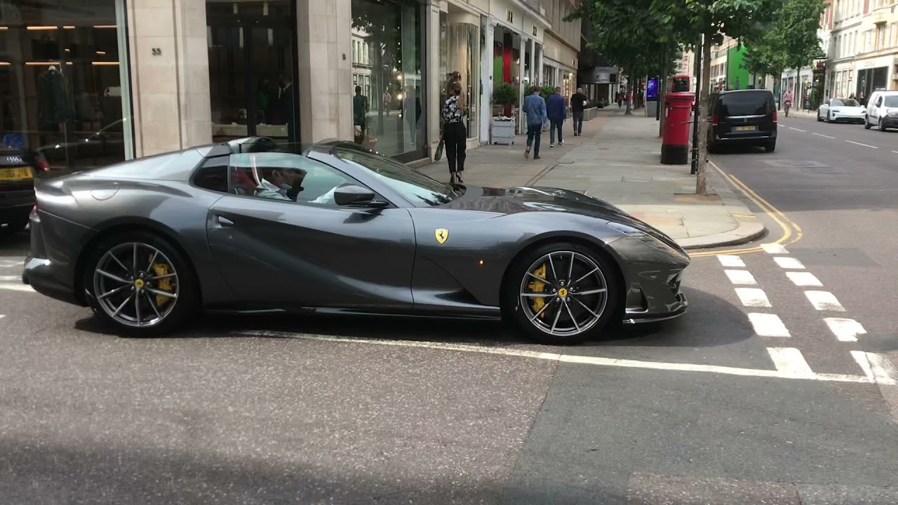 Ferrari 812 GTS Supercar Sound & Acceleration On The Street | Supercars ...