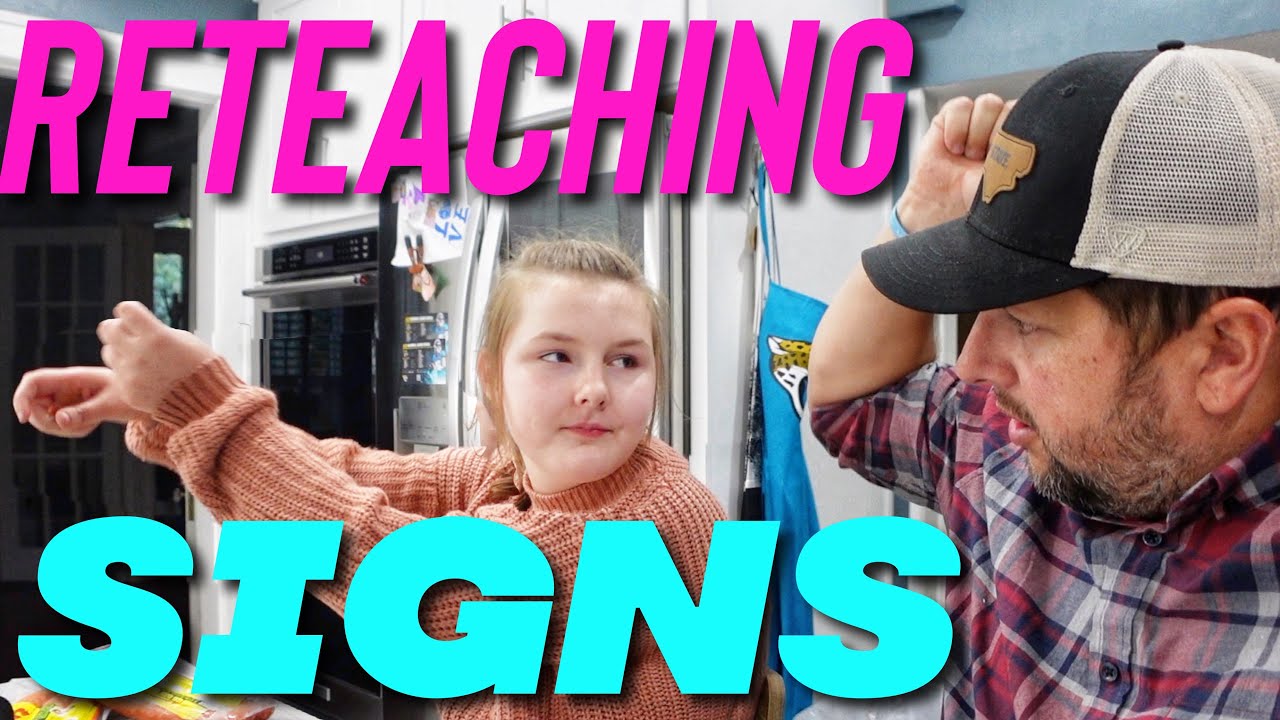 Fixing Her Sign Language - YouTube