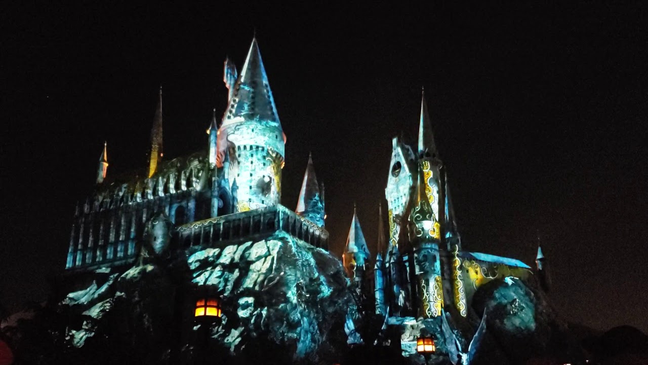 Dark Arts at Hogwarts Castle Light Show Macaronikid Lakewood-cerritos ...