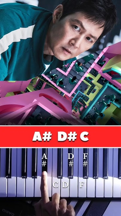 Squid game wake up call very easy Piano tutorial #squidgame - YouTube