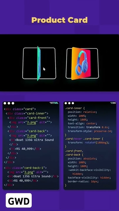 Product Animation #css #code #coding #webdesign #webproject #programming #javascript #js #gwd ...