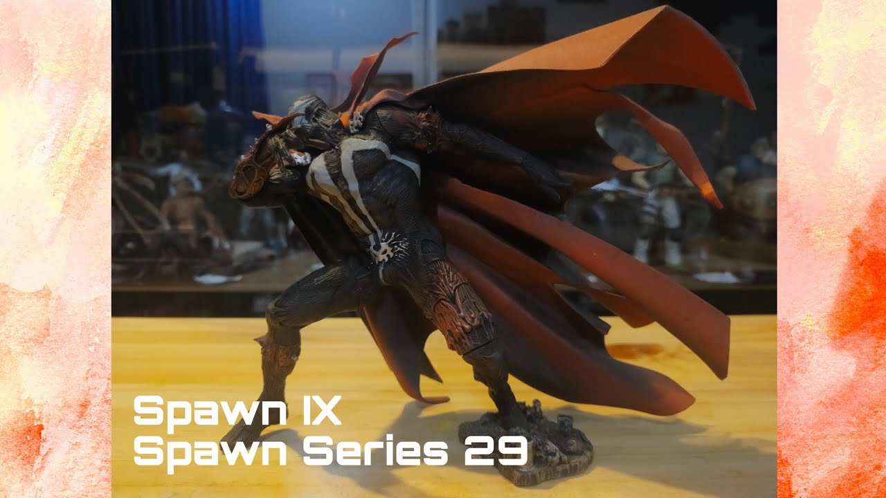 McFarlane Toys Spawn Series 29 - Spawn IX Unmasked Version [Action Figure Review] - YouTube