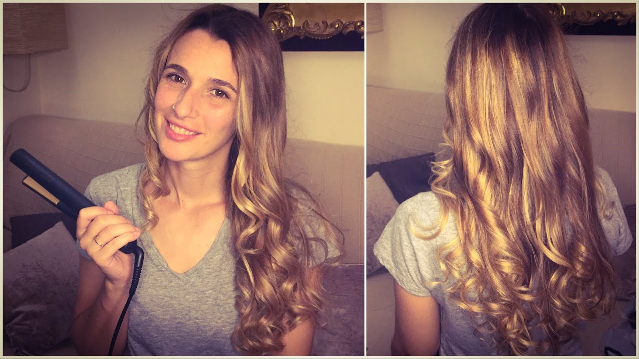 Cómo Ondular El Pelo Con Planchas Youtube