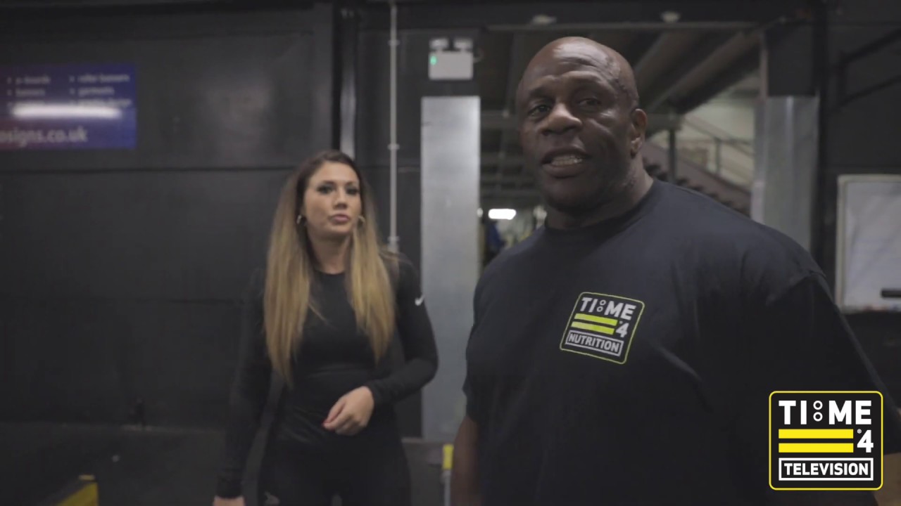 Time 4 Nutrition Athlete Pat Warner Gym Visit to Area 51 Fitness in ...