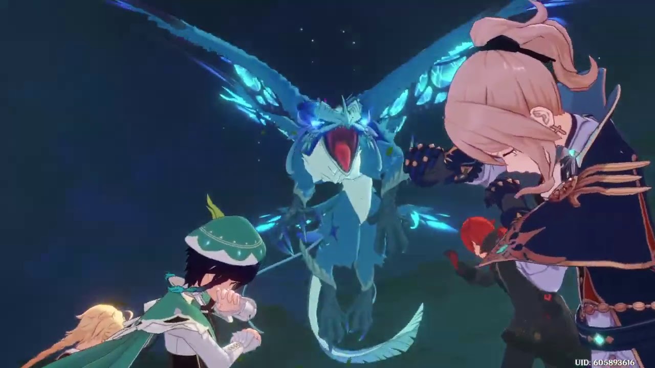 First Boss Fight! Genshin Impact Gameplay - YouTube