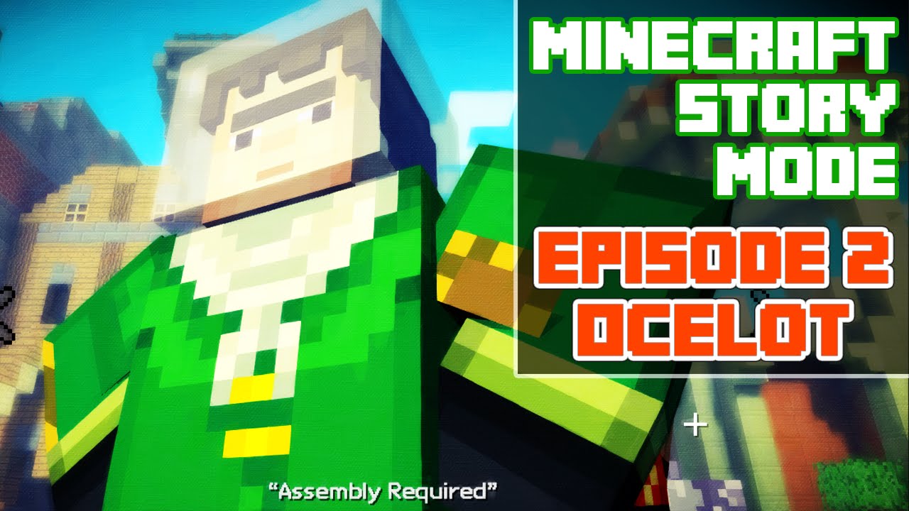 Minecraft Story Mode Episode 2 Ocelots Playthrough FULL Episode - YouTube