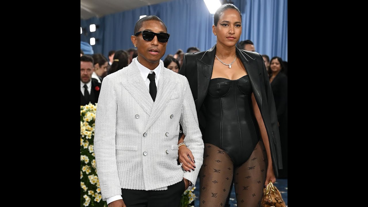 Pharrell Williams' Met Gala Masterpiece: A$AP Rocky & More! - YouTube