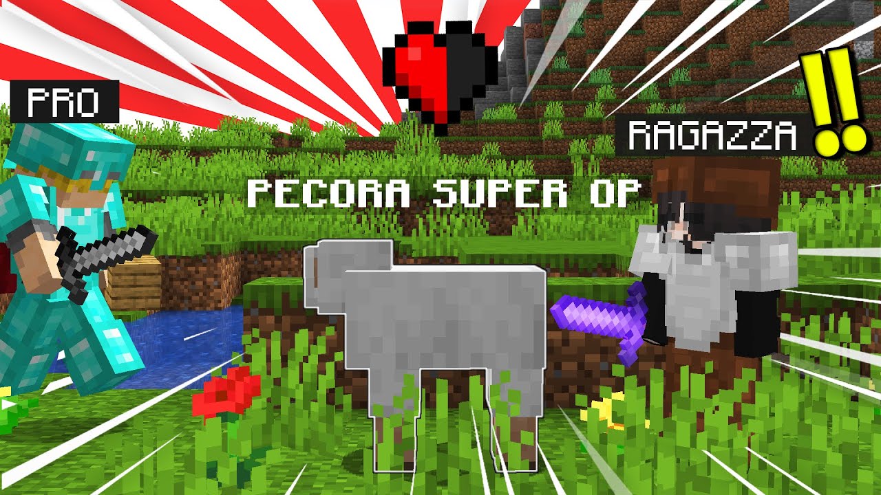 TROVIAMO LA PECORA SUPER OP SU MINECRAFT RANDOM... MA.. - YouTube