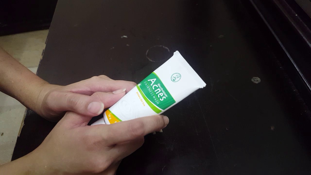 Best medicated face wash for whitening and acne prone skin - YouTube