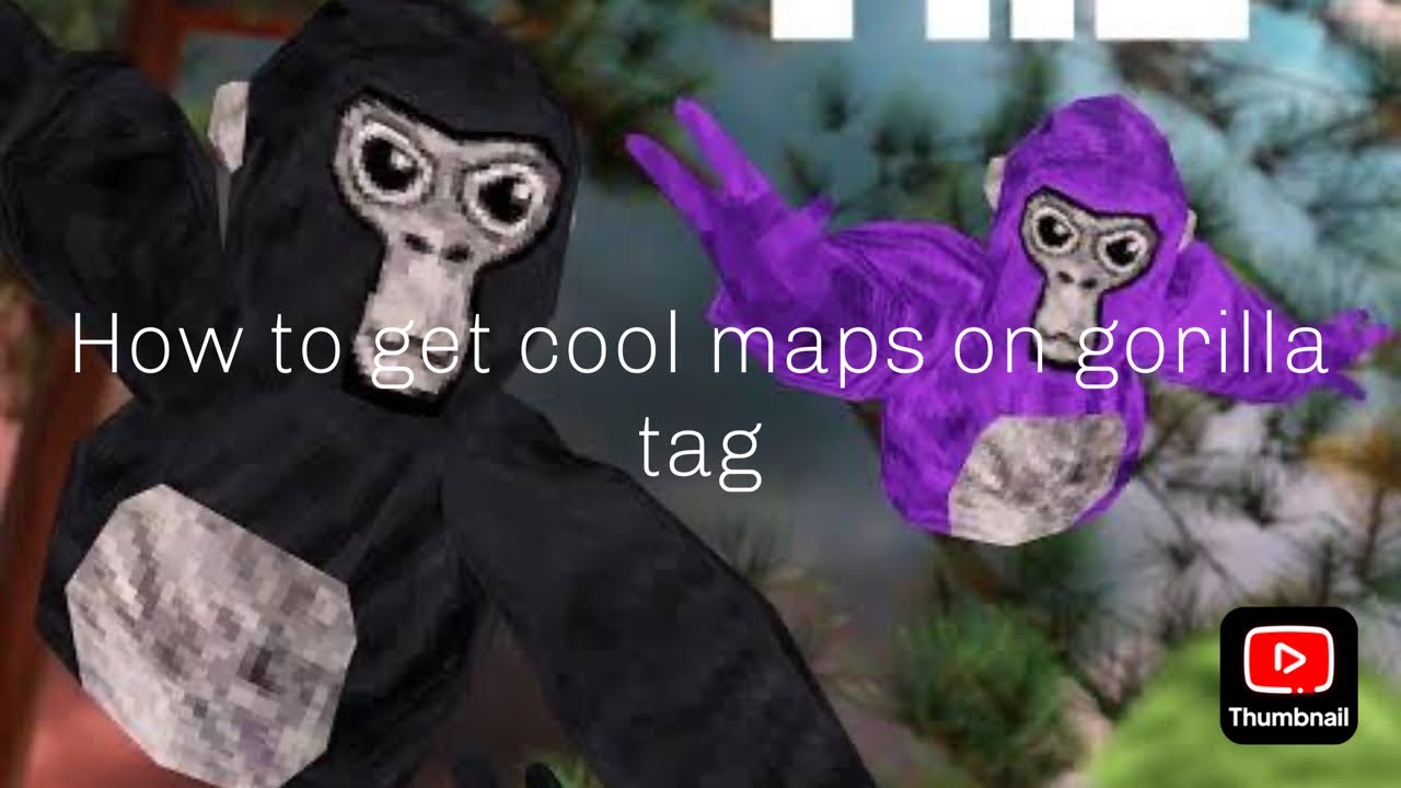 How to get cool maps on gorilla tag - YouTube