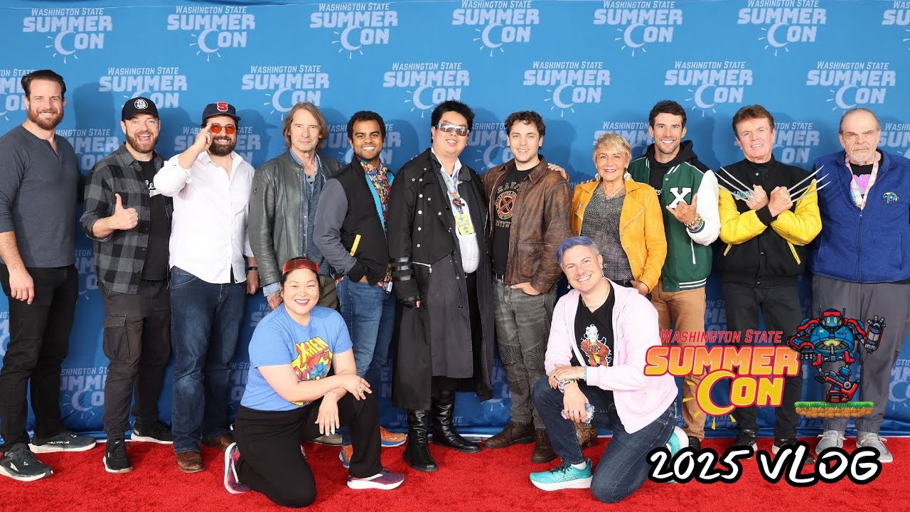 WA Summer Con 2025 Vlog (Dandadan, X-Men, & Princesses Oh My!) - YouTube